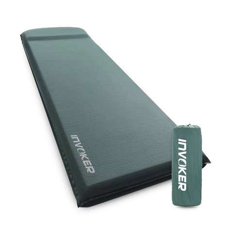INVOKER Camping Sleeping Pad 3inch UltraThick Memory Foam Self