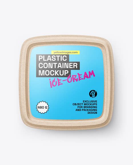 Butter Container Mockup Psd Template  Png Images And Design To