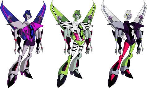 Transformers Animated Starscream Clones