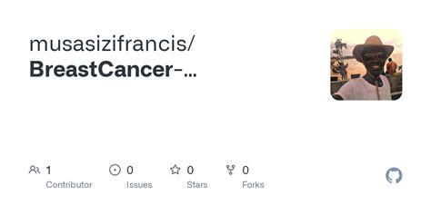 Github Musasizifrancisbreastcancer Classififcation With Pandas