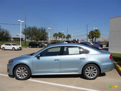 Glacier Blue Metallic 2012 Volkswagen Passat 2 5l Sel Exterior Photo