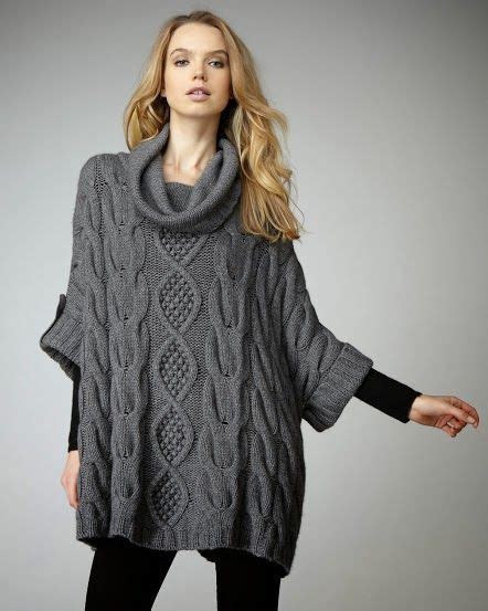 Ponto Do Bordado 25 Casacos De Tricô Para Outono Inverno Crochet