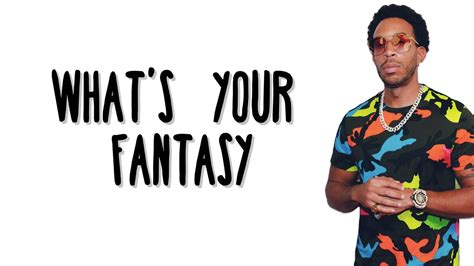Ludacris Whats Your Fantasy Lyrics Ft Shawnna Youtube