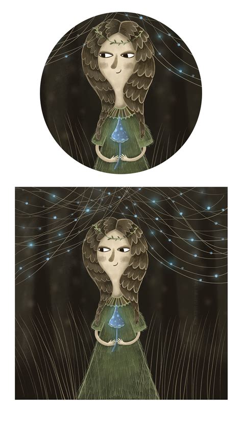 Forest Nymph On Behance