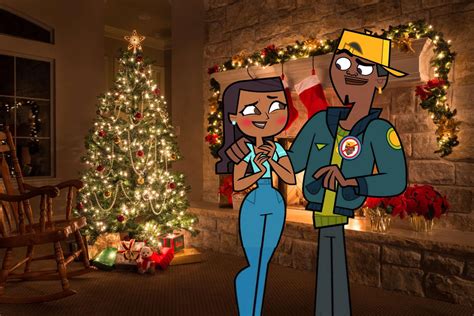 Damien And Priyas Christmas By Totaldramaguy95 On Deviantart
