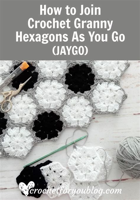 How To Attach Crochet Hexagons Together At Ken Potter Blog