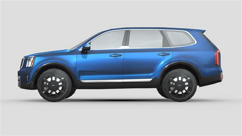 3d Kia Telluride 2023 Turbosquid 2150092