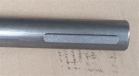 Arbre Claveté 30 Mm Longueur De 480 Mm Clavette Normalisée