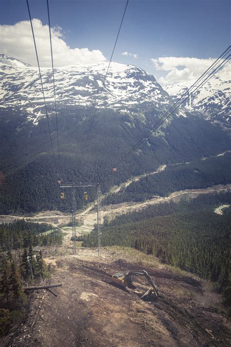 Lcs The Cable Crane Company Cable Crane Hill Lcs Cable Crane System Installed In Canada