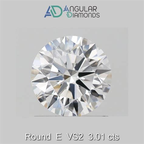 Round E Vs2 301 Carat Igi Cvd Hpht Lab Grown Created Diamonds Grade