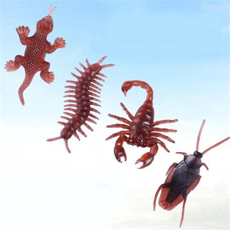 Simulated Cockroach Realistic Gecko Centipede Trick Prank V7o4 Toy