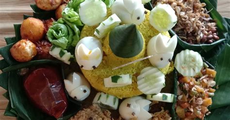 11 Resep Nasi Kuning Tumpeng Lengkap Enak Dan Mudah Cookpad