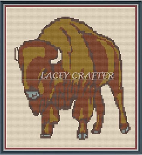 Buffalo C2c Perler Bead Patterns Beading Patterns Creative