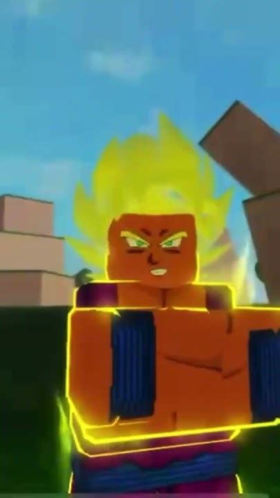 Gohan Turns Into A Ssj2 Dragonball Roblox Gohan Youtube