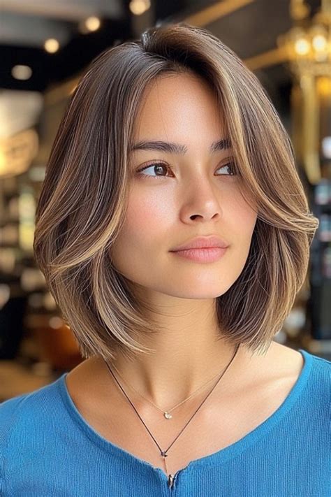 45 Chic Layered Bob Haircuts Sleek And Subtle Balayage Bob
