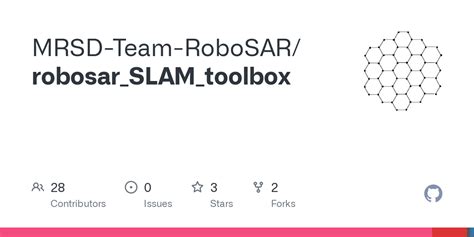 Github Mrsd Team Robosar Robosar Slam Toolbox