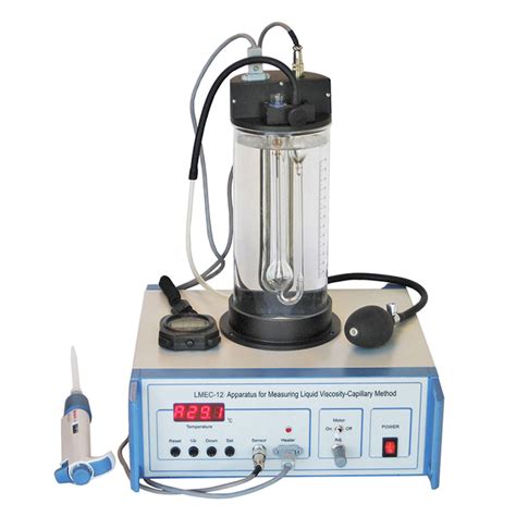 China Lmec 12 Measuring Liquid Viscosity Capillary Method Manufacture