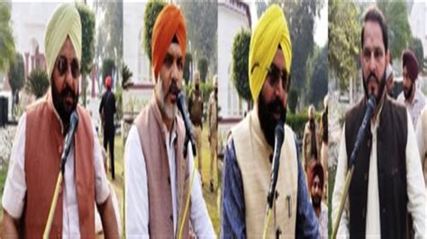 ਵਿਧਾਇਕ ਭੁੱਲਰ ਸਰਾਰੀ ਤੇ ਦਹੀਆ ਵੱਲੋਂ ਪੱਤਰਕਾਰ ਭਾਈਚਾਰੇ ਨੂੰ ਵਧਾਈ Mlas Ranbir Singh Bhullar Fauja