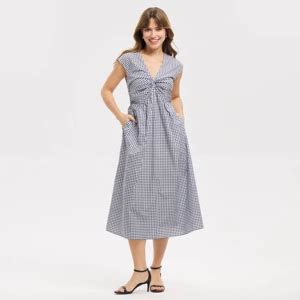 Womens Twist Front Midi Dress A New Day™ Target