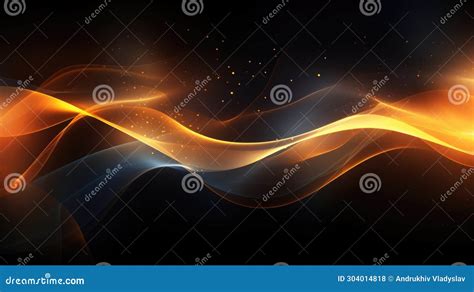Energy Flow Background Abstract Illustration Stock Illustration