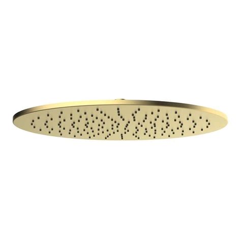 Mondella Resonance Brushed Brass Rain Shower Head Bunnings Australia