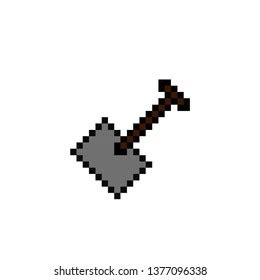 Minecraft Shovel Pixel Art