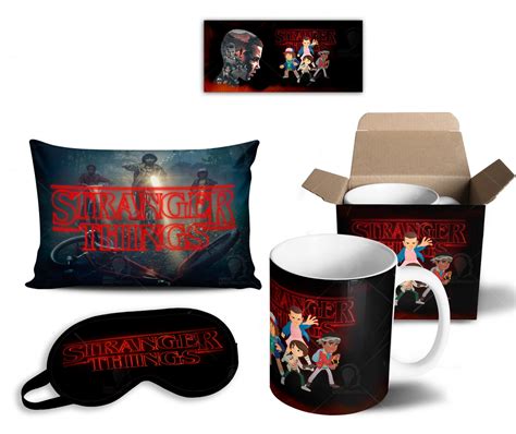 Caneca Kit Série Stranger Things Netflix Mod 003 Elo7