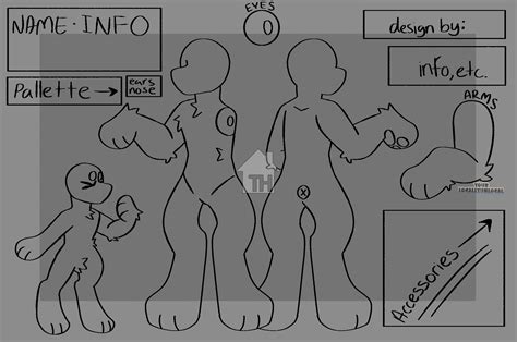 Ref Sheet Base Raffle ‼️ On Toyhouse