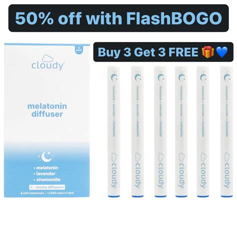 Cloudy® Melatonin Diffuser Buy 3 Get 3 Free