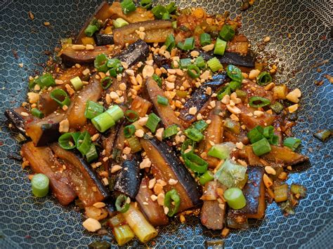 Spicy Braised Eggplant Veggie Foodie
