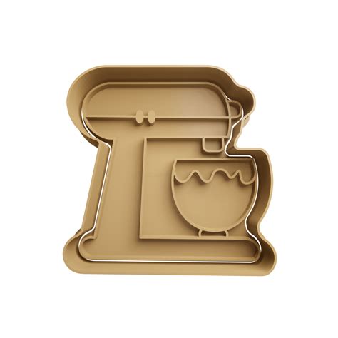 Stand Mixer Cookie Cutter Stl Stl Cookie Cutters Over 35000