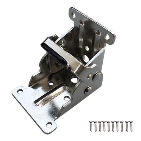 90 Degree Self Locking Folding Hinge Table Leg Brackets Foldable For Table Chair Extension