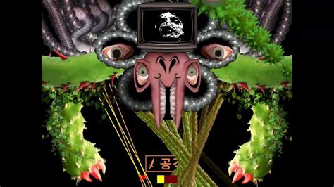 언더테일 포토샵 플라위 전투 Youtube