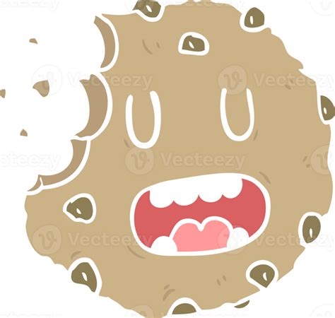 Flat Color Style Cartoon Cookie 40564733 Png