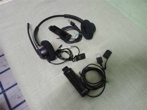 Headset Plantronics Da70 At Da75 Audio Headphones And Headsets On Carousell