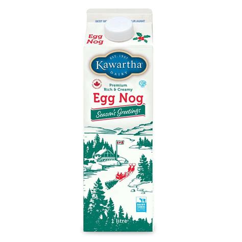 Egg Nog Seasonal Kawartha Dairy