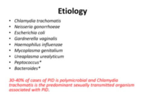 Solution 13 Pelvic Inflammatory Disease Pid Studypool