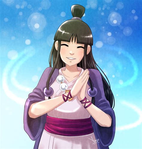 Artstation Maya Fey Ace Attorney