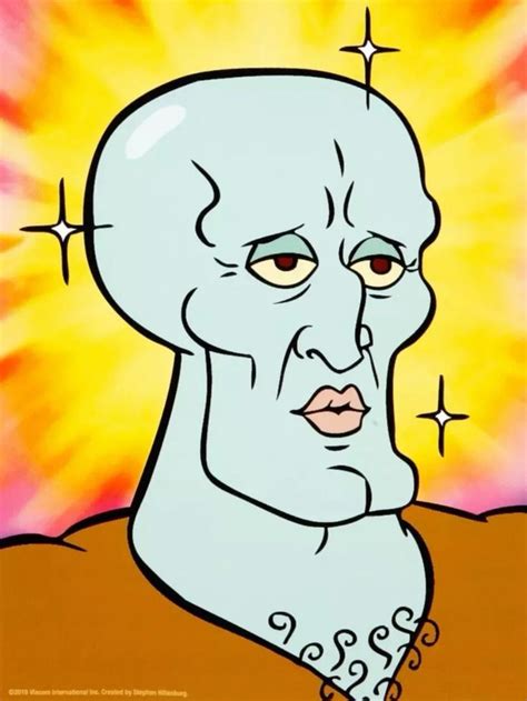 I Wanna Be Him Squidward Art Squidward Funny Cute Drawings