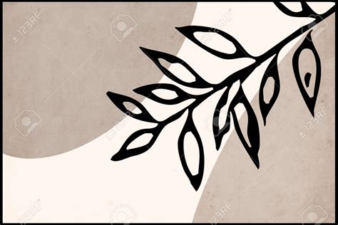 Botanical Wall Art Printable Illustration Modern Rustic Wall Worksheets Library