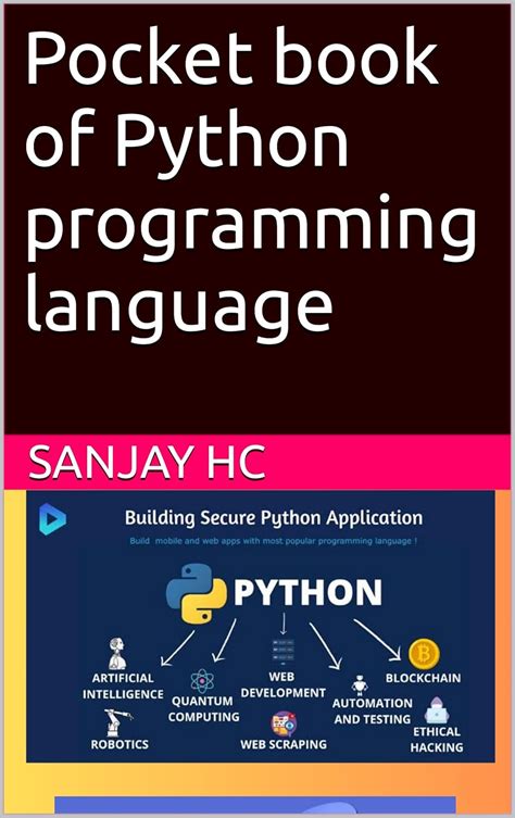 Pocket Book Of Python Programming Language Ebook Hc Sanjay Amazon