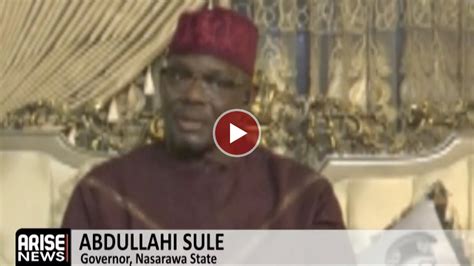 Abdullahi Sule 35 Of 36 Governors Have Already Agreed On State Police