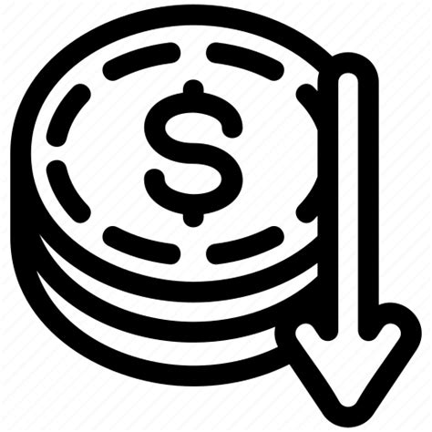 Decrease Chart Graph Mathematics Statistics Down Icon Download On Iconfinder