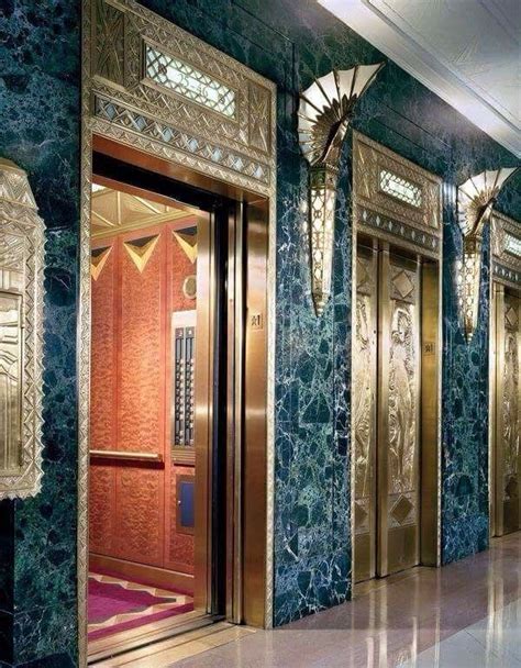 42 Vintage Elevators Ideas Elevator Design Art Deco Architecture
