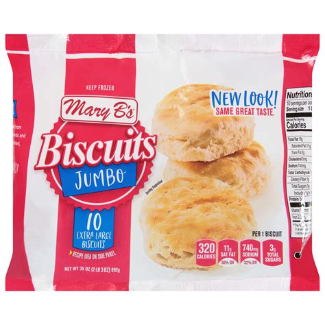 Mary Bs Jumbo Biscuits Shop Biscuits At H E B