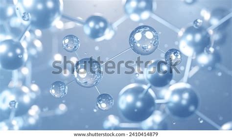Methanol Molecular Structure 3d Flat Model Stock Illustration