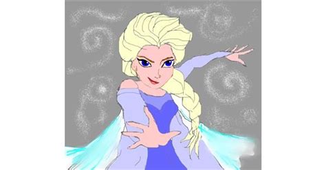 Drawing Of Elsa Disney By Dexl Drawize Gallery