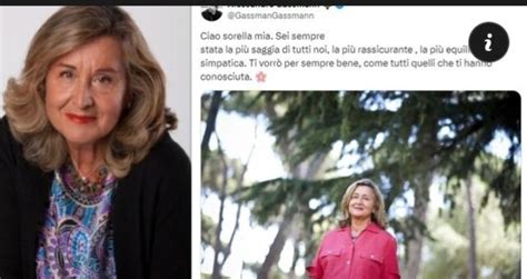 Paola Gassman Morta Il Ricordo Del Fratello Alessandro Gassmann Sei