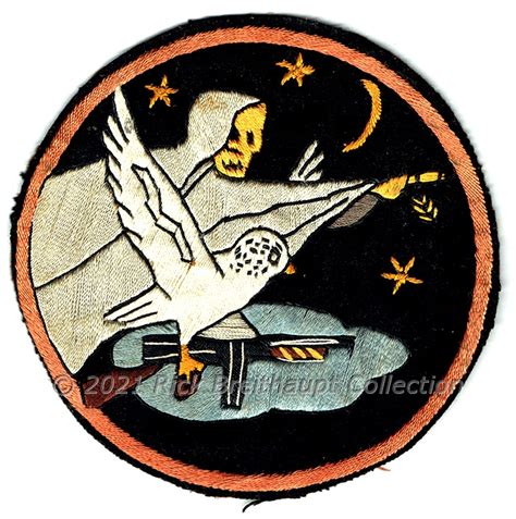 416th Night Fighter Squadron Eighth Air Force And Twelfth Air Force Theater Made Patch