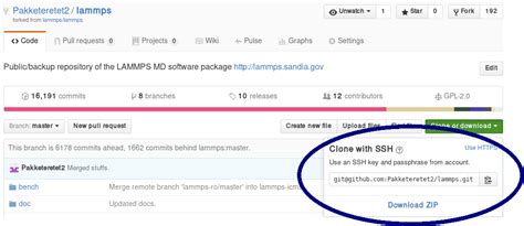 10 6 2 Lammps Github Tutorial — Lammps Documentation